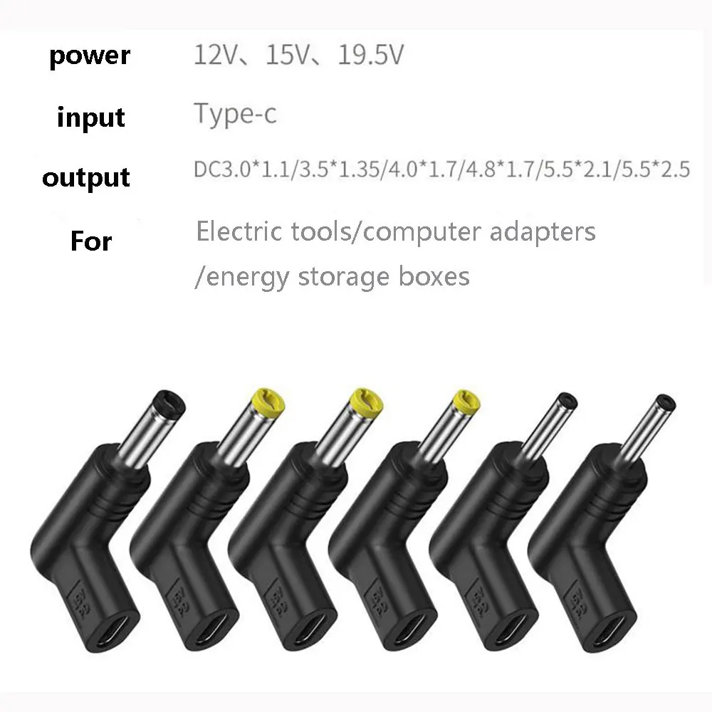 Tipo-C-para-DC-Jack-Plug-Adaptador-de-Carregamento-Conversor-USB-C-PD ...