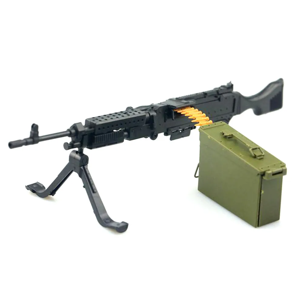 1-6-Scale-M240B-Machine-Gun-Assemble-Model-Puzzles-Bricks-Military ...