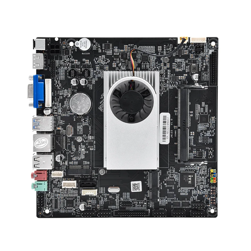 J4125 J4105 PC ITX motherboard CPU with DDR4 notebook memory integrated ...