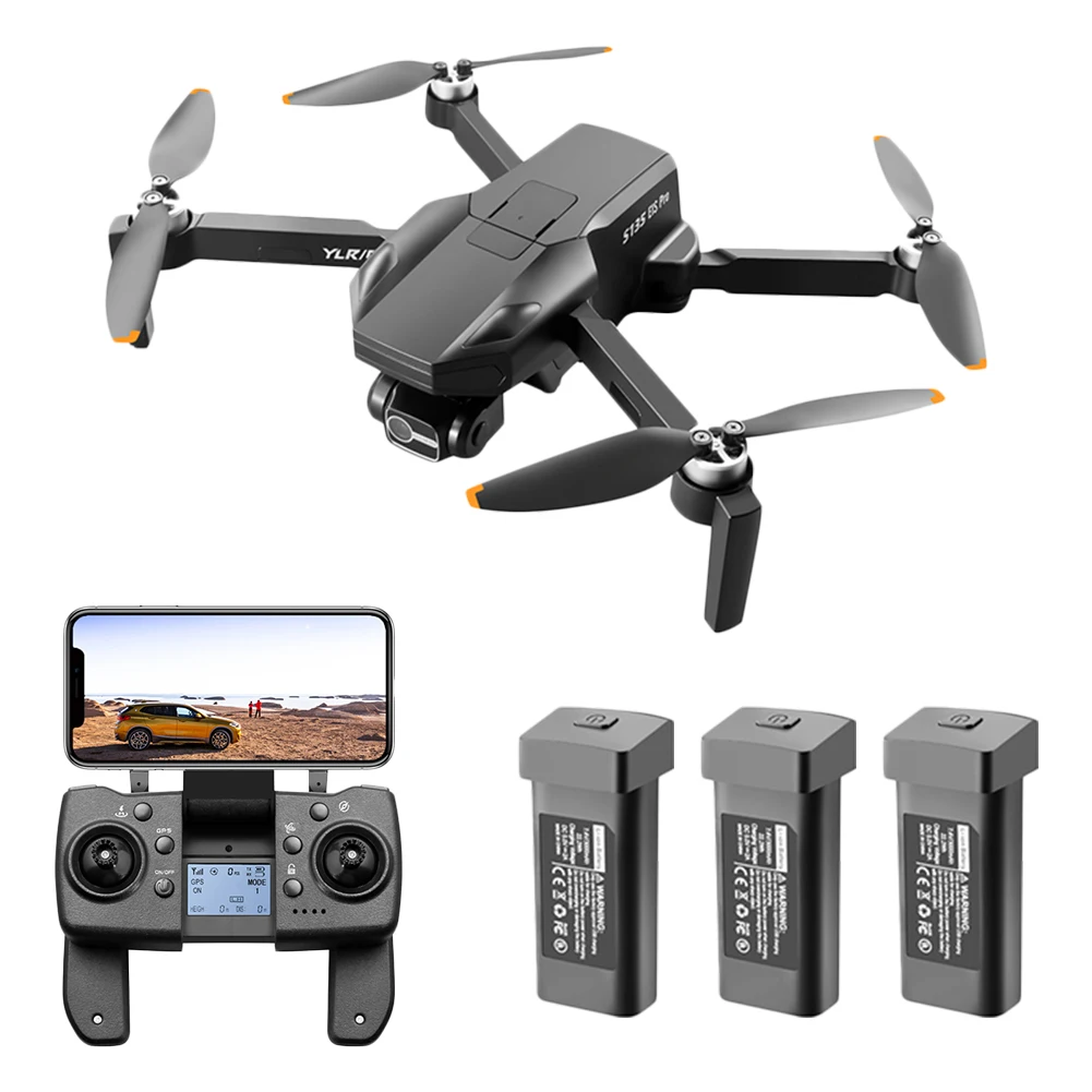 S135 5G RC Drone 5GHz 6 Axis Brushed Motor Quadcopter 8K HD Camera – 5 Star Drones