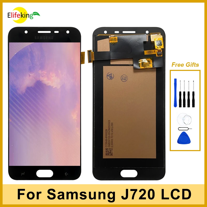 5.5'' LCD For Samsung Galaxy J7 2017 J720 J720F LCD Display Screen J7 ...