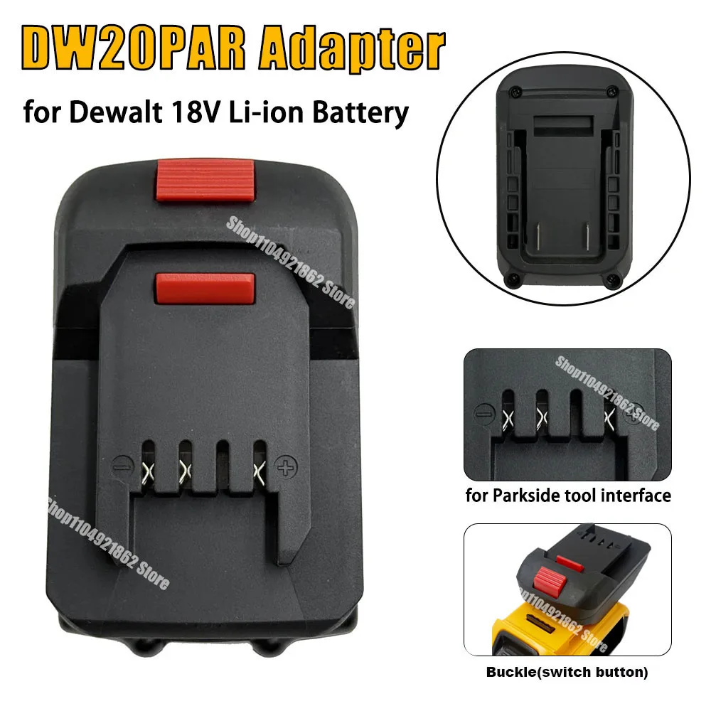 Power Tools Adapter Converter for Dewalt DCB180 DCB200 18V 20V Lithium ...