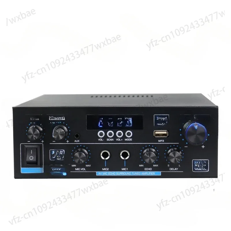 AK-55-Digital-and-Bluetooth-USB-Flash-Drive-Amplifier-Two-channel-Power ...