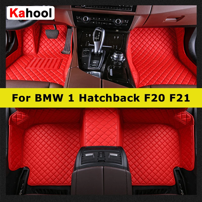 KAHOOL Custom Car Floor Mats For BMW 1er Hatchback F20 F21 2012-2018 ...