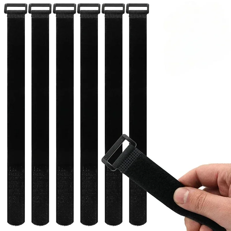 5Pcs-Reusable-Hook-and-Loop-Straps-Fastener-Tape-Fastening-Cable-Ties ...