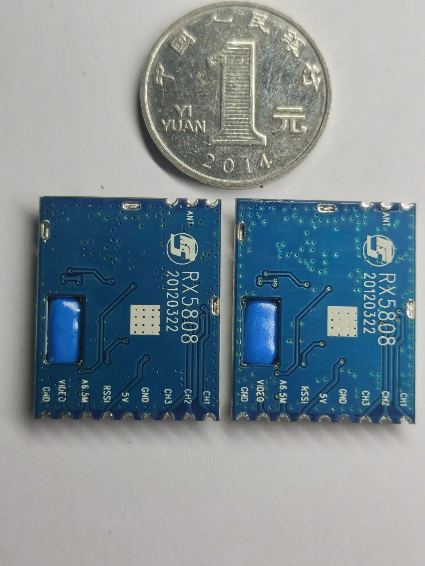 RX5808 5.8G 48CH Raceband A/V Receiver Module for RC FPV Racer Racing ...