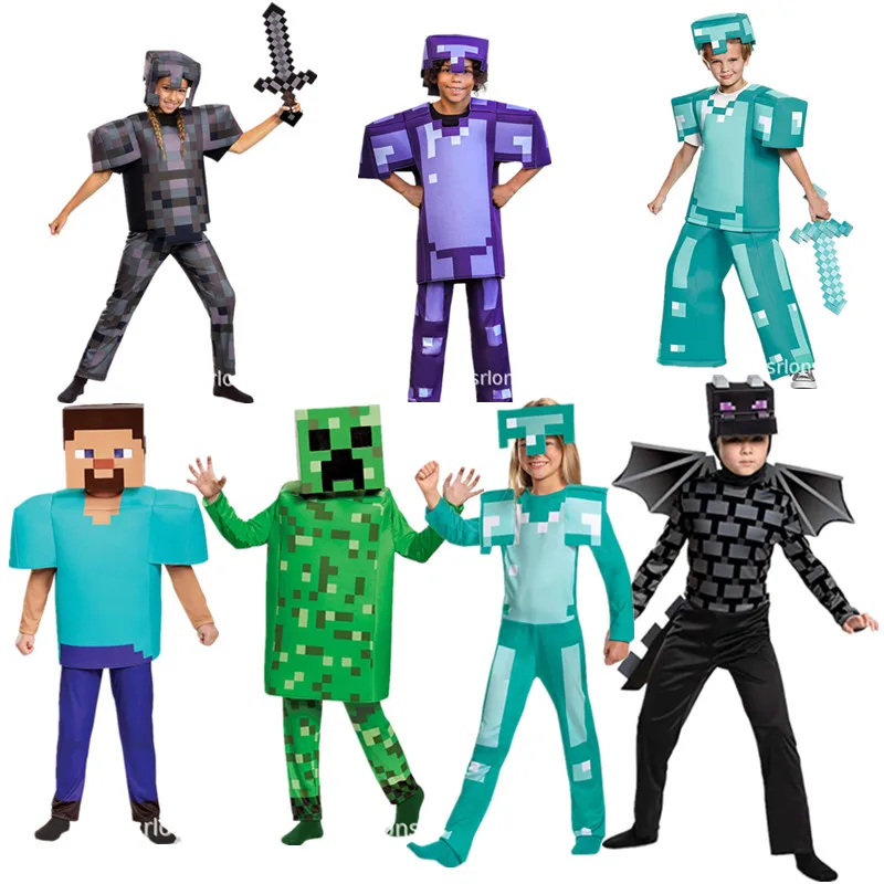 Creeper Minecraft Kostuum Halloween