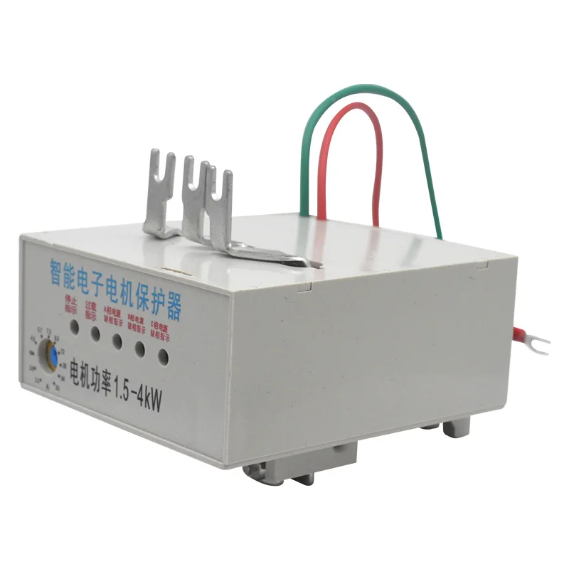 Motor intelligent protector 1.5KW 3KW 4KW 7.5KW 11KW phase loss ...