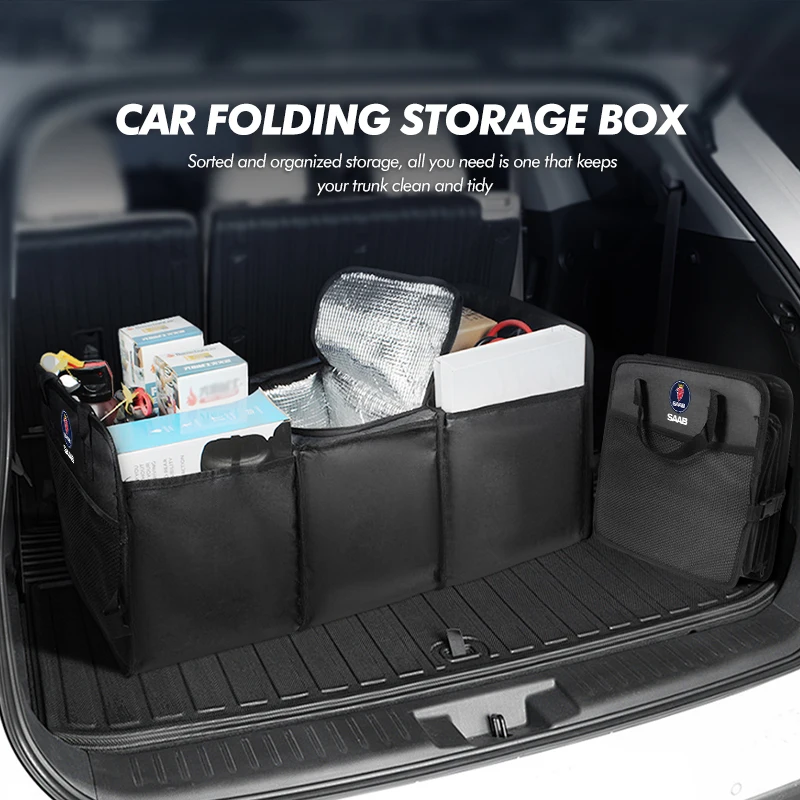 Car-Trunk-Collapsible-Insulation-Storage-Box-Cargo-Container-For-SAAB-9 ...