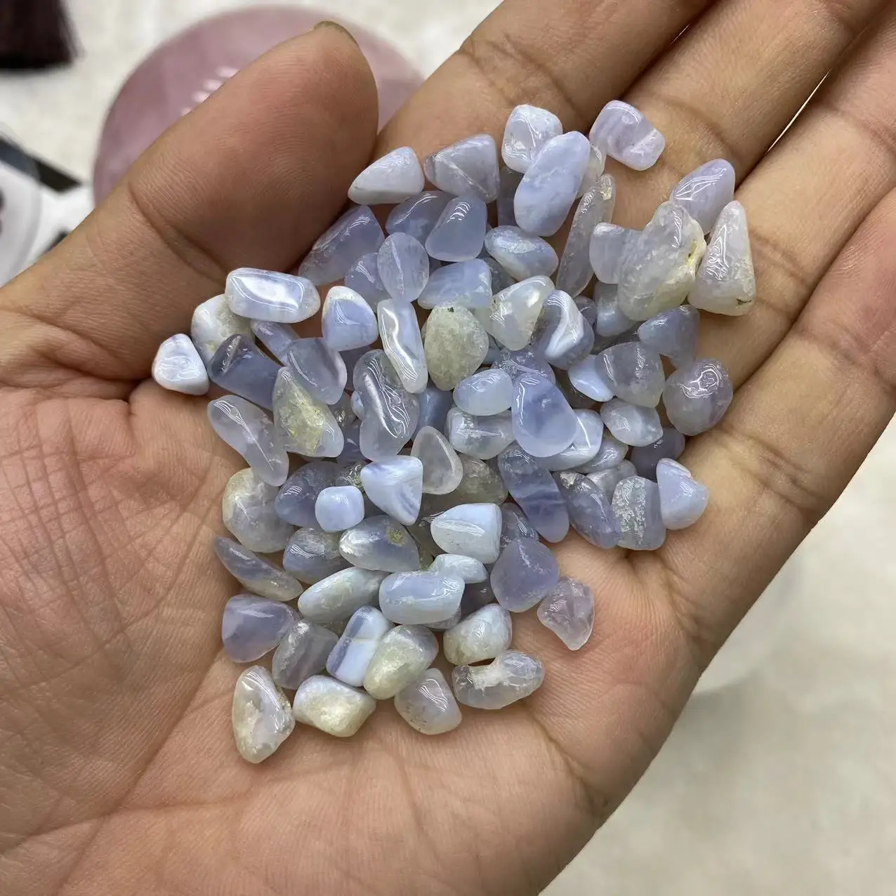 Purple Agate Tumbled