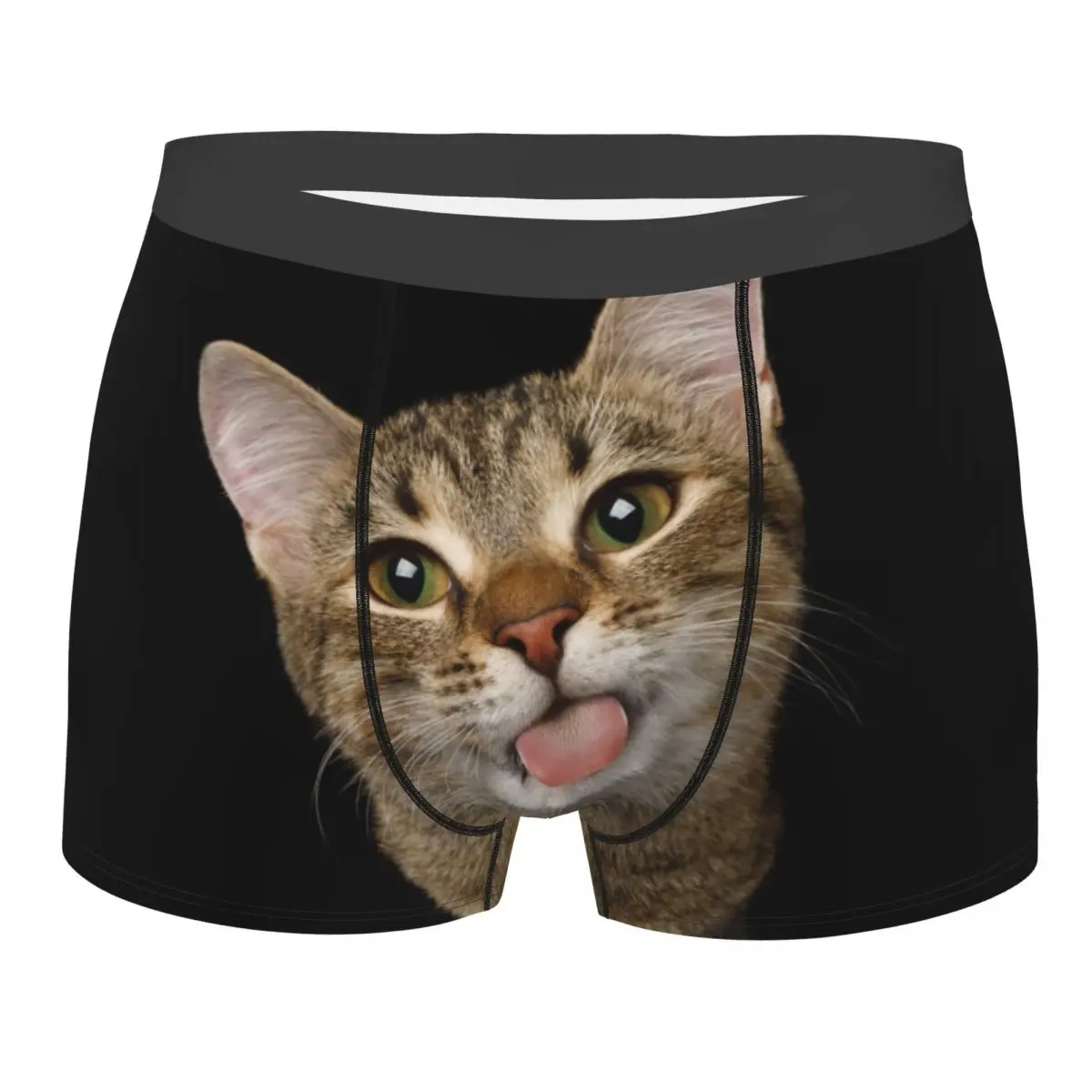 Calzoncillos-B-xer-con-estampado-de-gatitos-para-hombre-ropa-interior ...