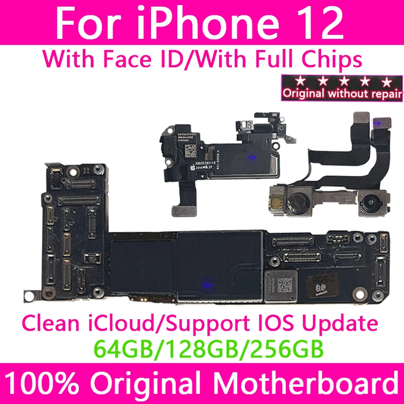 Original Support Update System For iPhone 12 with face ID motherboard ...