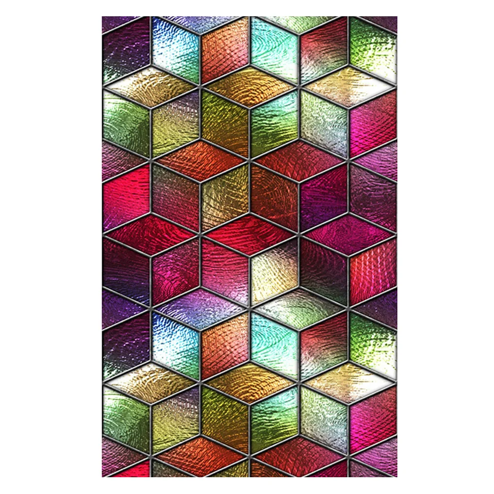 Homoyoyo-Window-Privacy-Film-3D-Non-Adhesive-Vinyl-Opaque-Window-Cling ...