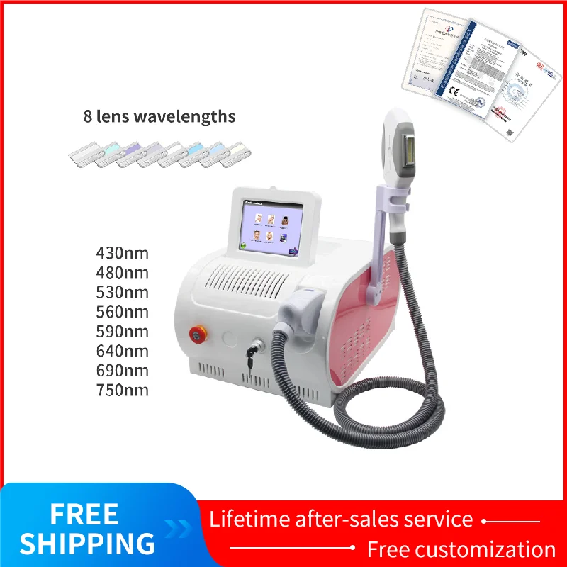 2023 Best Selling OPT Pink Painless Laser Hair Removal Device ...