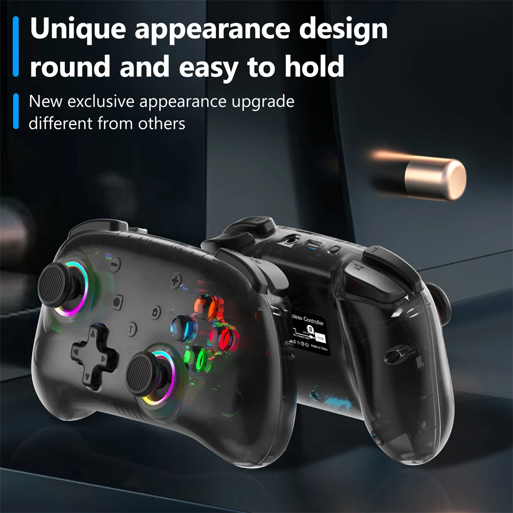 LinYuvo-Mini-Gamepad-Controller-para-Nintendo-Switch-6-Axis-Gyro ...