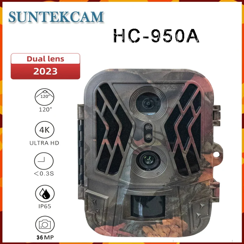 Outdoor-Trail-Camera-HC-950A-36MP-4K-HD-Night-Vision-Dual-Lens-Infrared ...