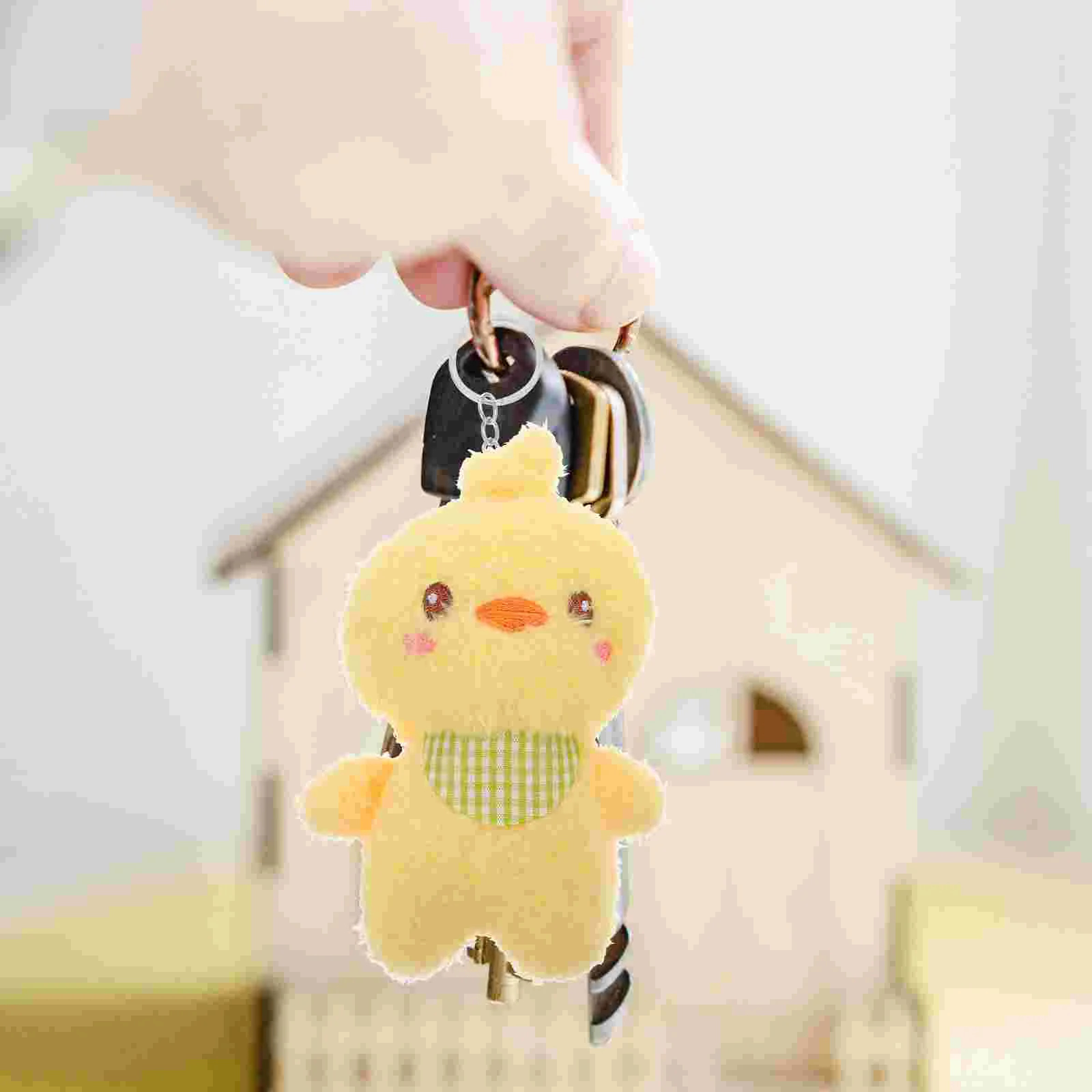 Keychain Stuffed Keychain Keyring Hanging Backpack Pendant Cartoon ...