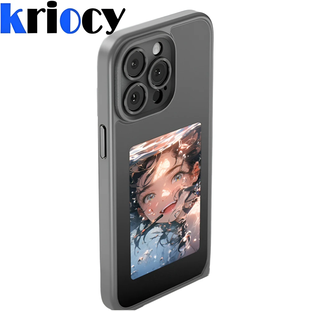 E ink Screen Phone Covers Smart NFC Modle Function Phone Cases For 13 ...