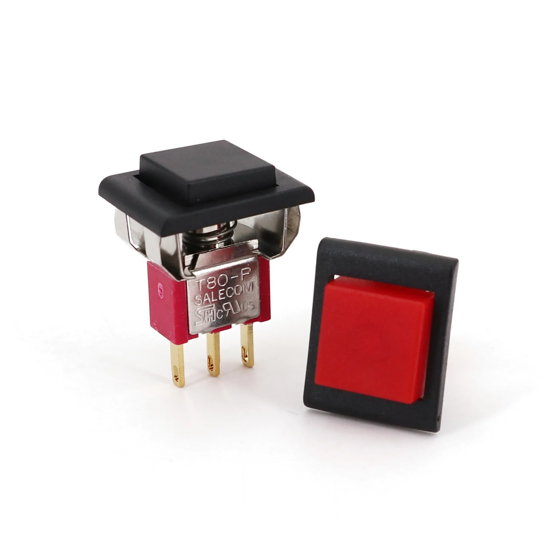 Square Push Button Spdt | Spdt Button Switches | Push Button Switch ...