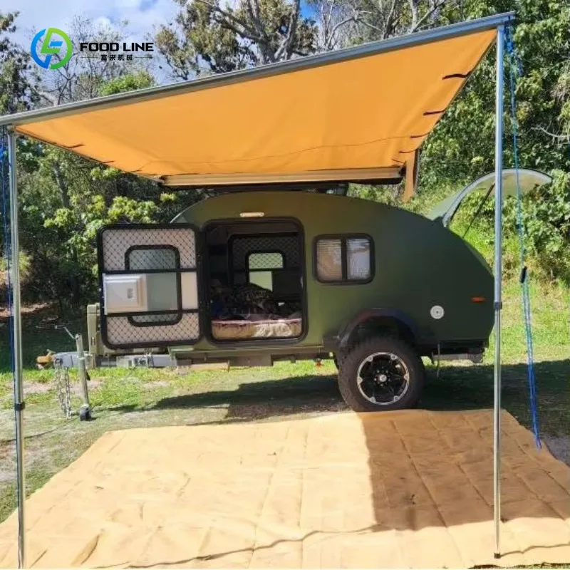 Customized Small Modern Teardrop Camper Trailer Mini Road Tear Drop ...