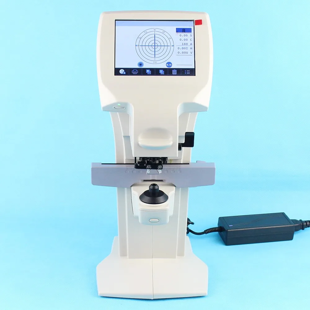 New-Design-Auto-Lensmeter-Digital-Lensometer-5-7-Touch-Screen-UV-PD ...