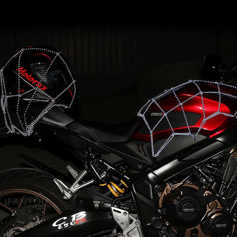 Sac-filet de coffre,Sac de Coffre de Rangement pour Casque de Moto ...