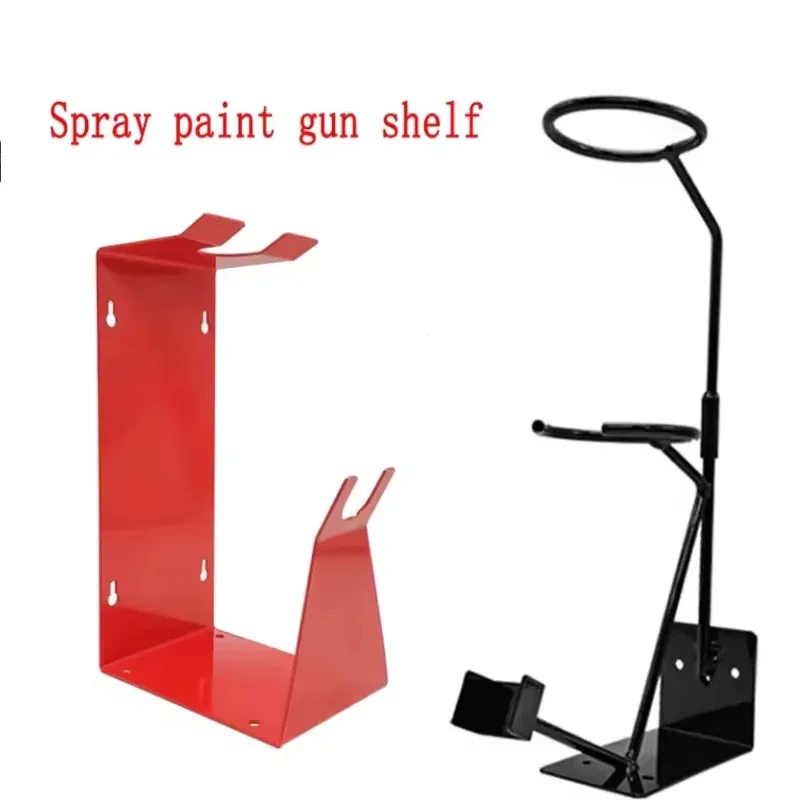 Car Paint Spray Gun Stand with Magnet Funnel Tool - Wall Mount Bracket ...
