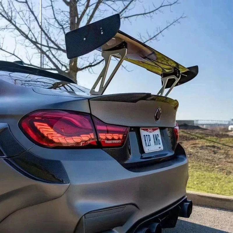 For-Bmw-M2-M3-M4-Universal-Gts-Spoiler-Rkp-Style-Real-Carbon-Fiber-Rear ...