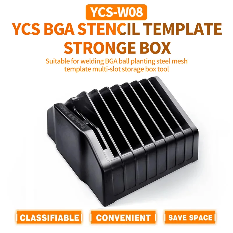 YCS-W08-BGA-Ball-Planting-Steel-Mesh-Classification-Storage-Box-for ...