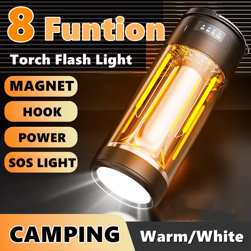 2000mah-LED-Rechargeable-Camping-Lights-Portable-Emergency-Bulb-Lights ...