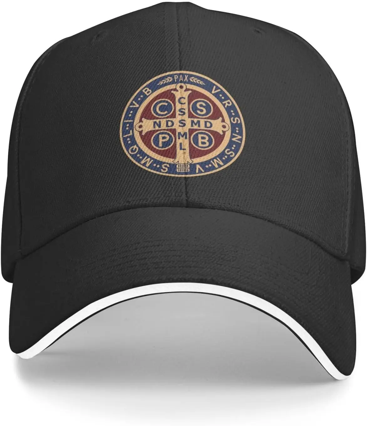 St-Benedict-Medal-Holy-Cross-Baseball-Cap-Adult-Unisex-Adjustable-Hat ...
