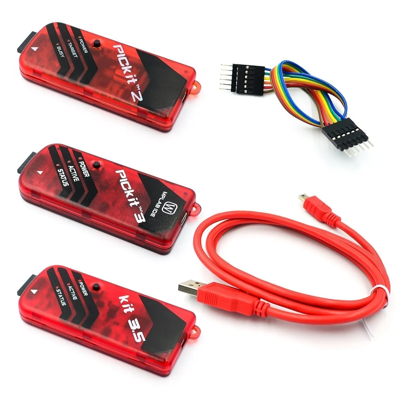 For PICKit2 PICKIT3 PICKit3.5 Programmer + PIC ICD2 PICKit 2 PICKIT 3 ...