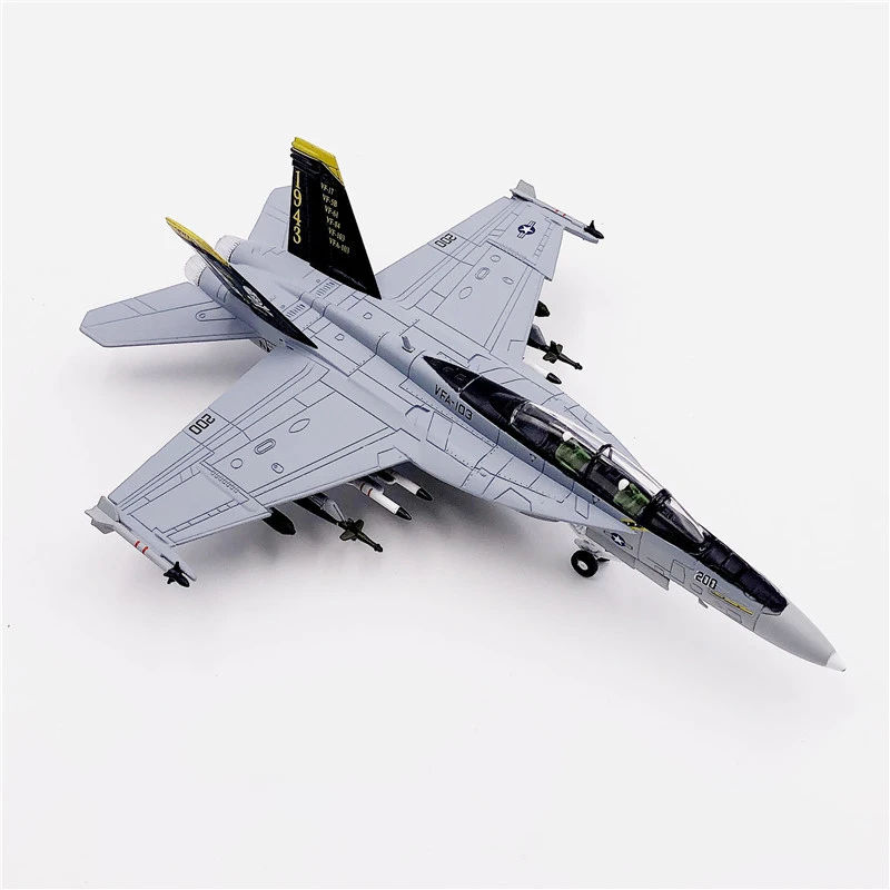 Generic Diecast Metal 1:100 Scale F/A18F F18 F18 Super Hornet USAF ...