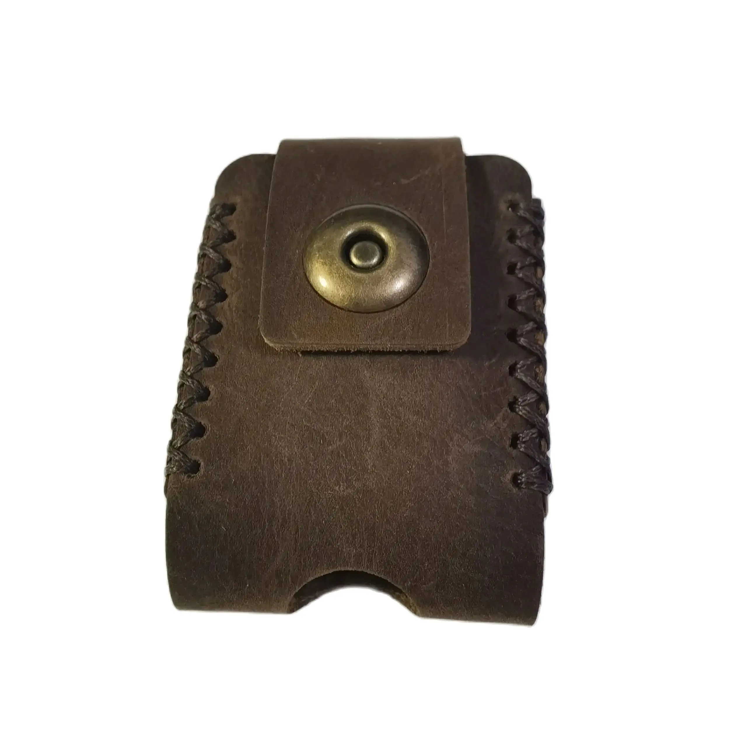 Handmade-Cow-Leather-Fuel-Gasoline-Lighter-Bag-Case-Brown-for-ZORRO ...