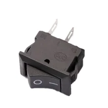 100 Pcs Push Button Switch 10x15mm SPST 2Pin 3A 250V KCD1 Snap-in On ...