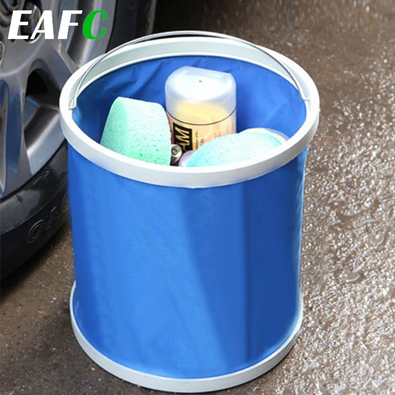 Foldable-Car-Wash-Bucket-Portable-Washing-Buckets-Fishing-Camping-Auto ...