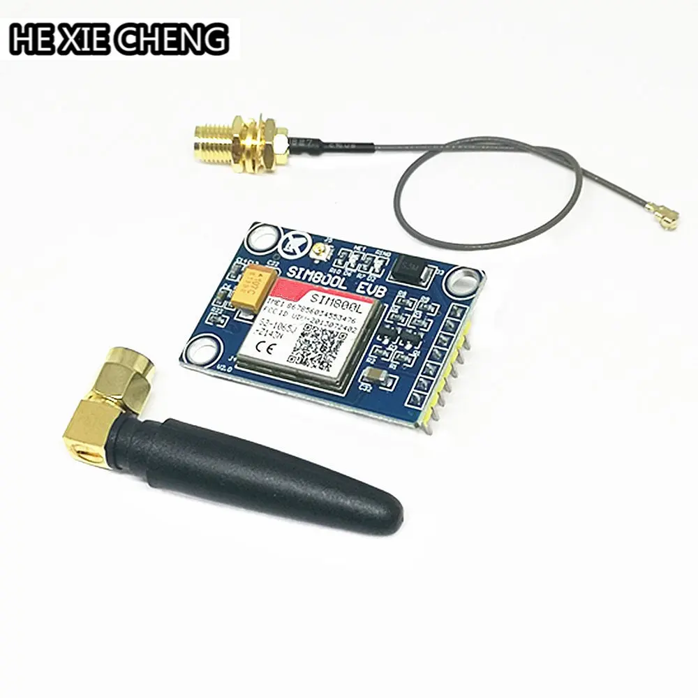 Novo-M-dulo-SIM800L-GPRS-GSM-w-Antena-PCB-SIM-Board-Quad-band-para-MCU ...