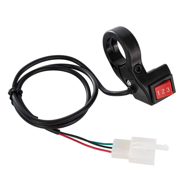 Electric Bicycle Three Speed Rocker Switch 3 Gears Switch Button E-bike ...