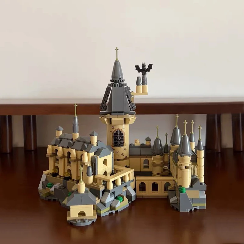 664PCS-Dark-Night-Magic-Castle-Building-Blocks-City-View-Fairy-Tale ...