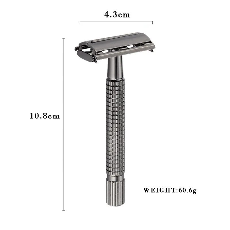 Safety Shaving Razor Barber Shave Manual Classic Man Woman Hair Removal ...