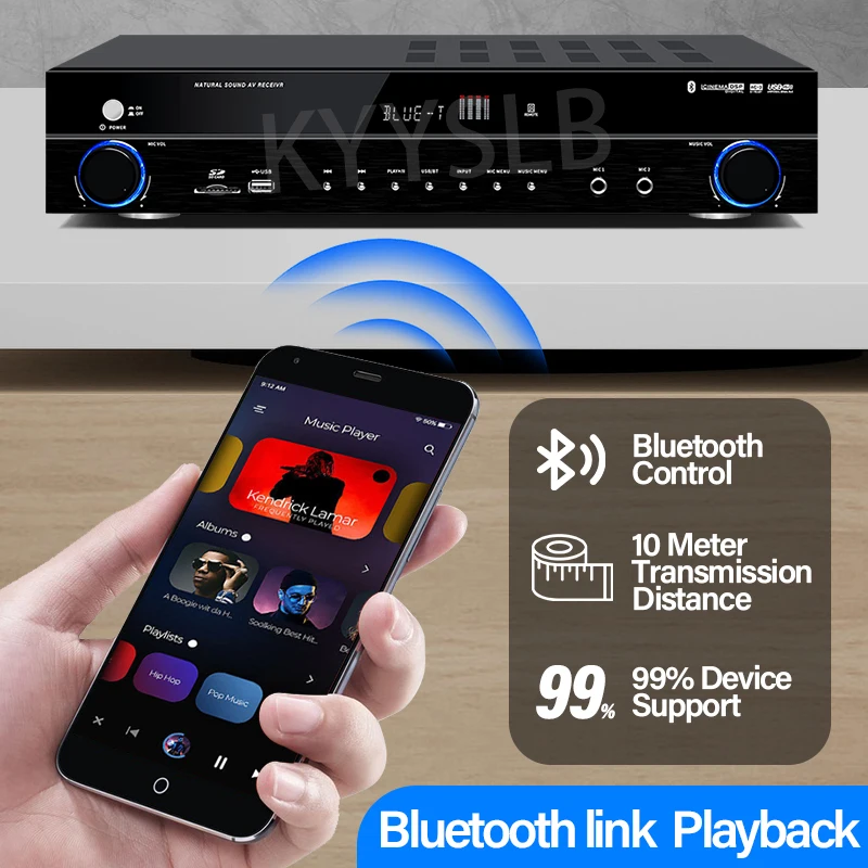 KYYSLB-900W-5-1-Bluetooth-Sound-Amplifier-for-Speakers-Audio-HIFI ...