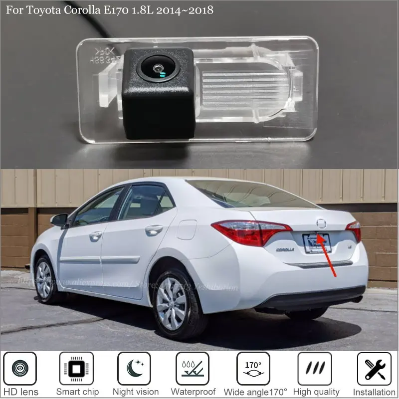Car-Rear-View-Camera-For-Toyota-Corolla-E170-1-8L-2014-2015-2016-2017 ...
