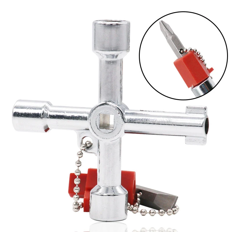 Universal Cross Square Triangle Electrical Cabinet Elevator Lift Key ...