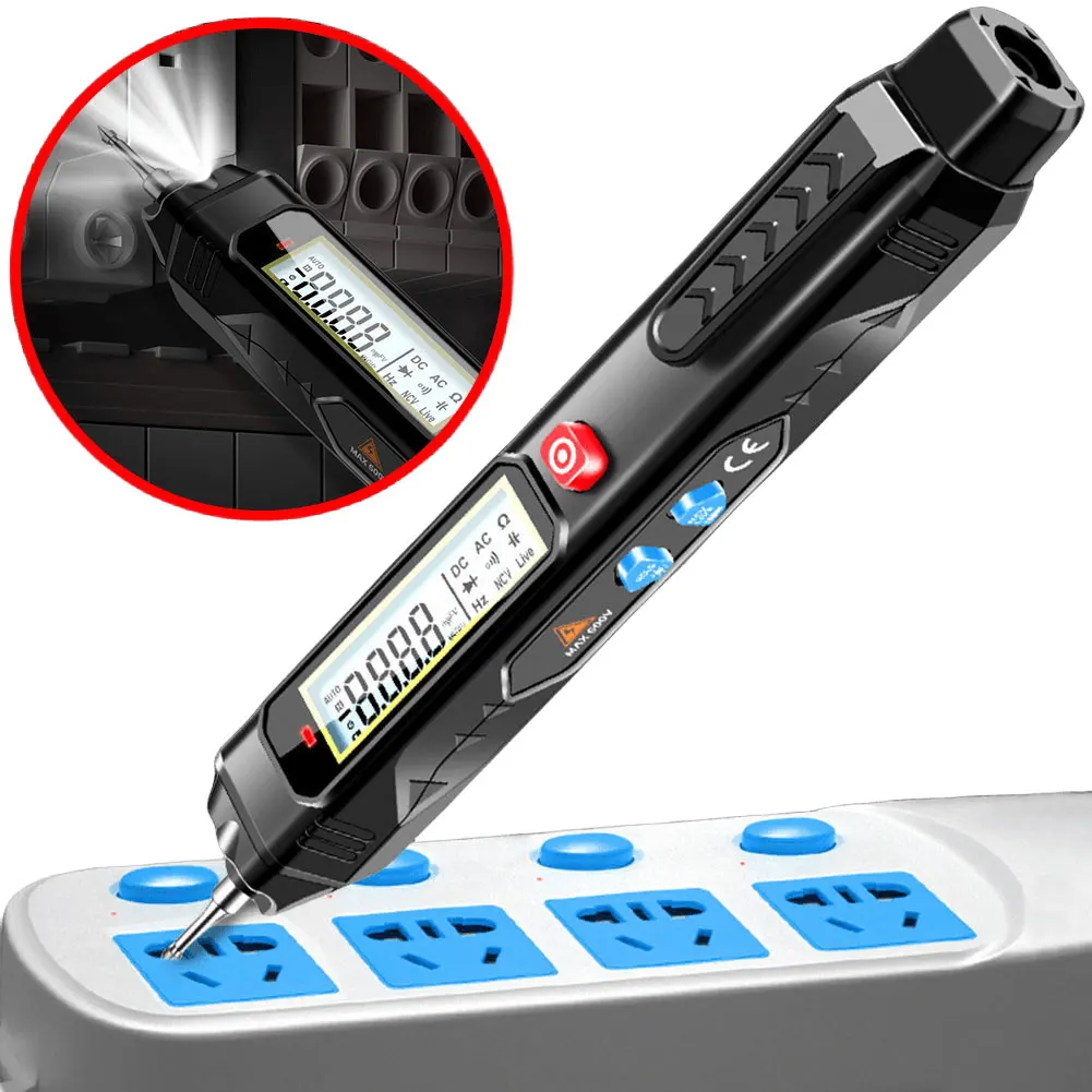 Electric-Wire-Detector-600mV-600V-Smart-Digital-Multimeter-Auto-Range ...