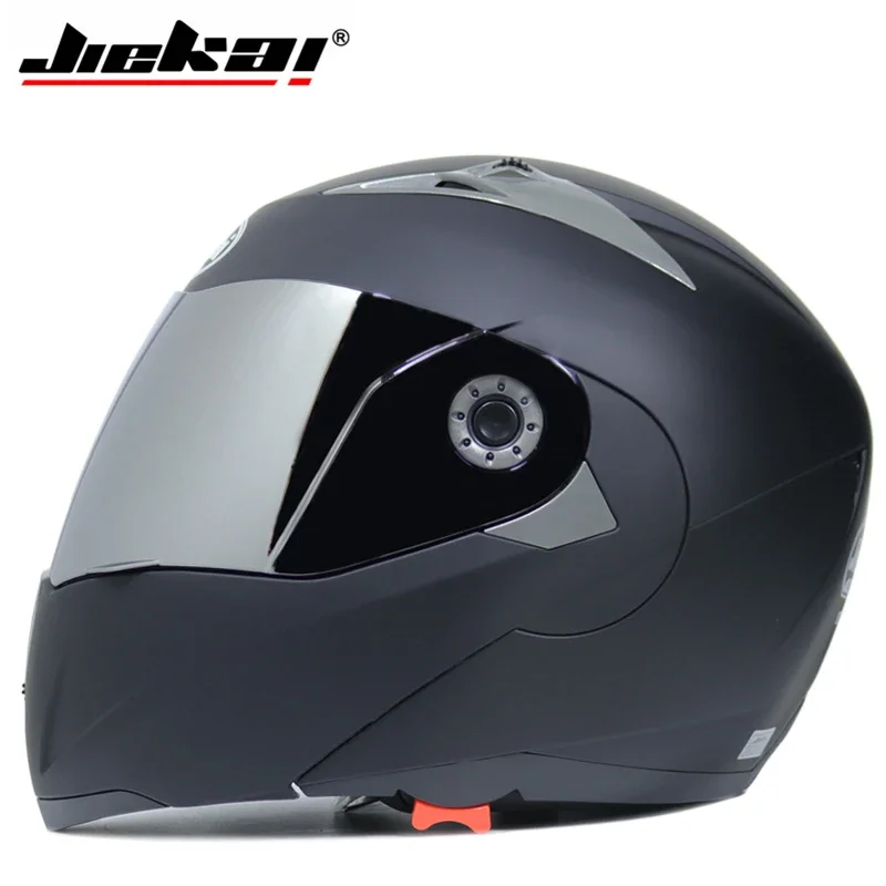 Motorcycle Dual Visor helmets Modular Flip Up helmet racing double lens ...