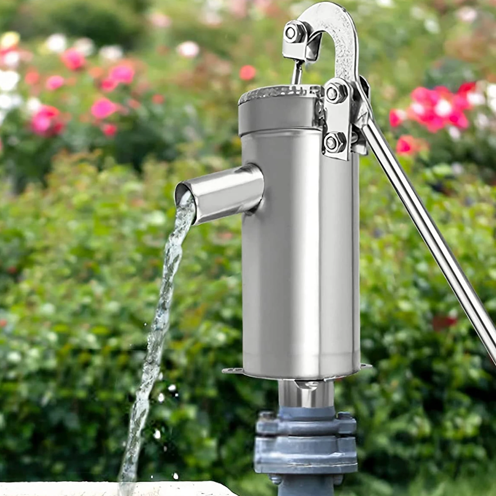 Suction-Pump-Stainless-Steel-Manual-Water-Jet-Absorber-Domestic-Well ...