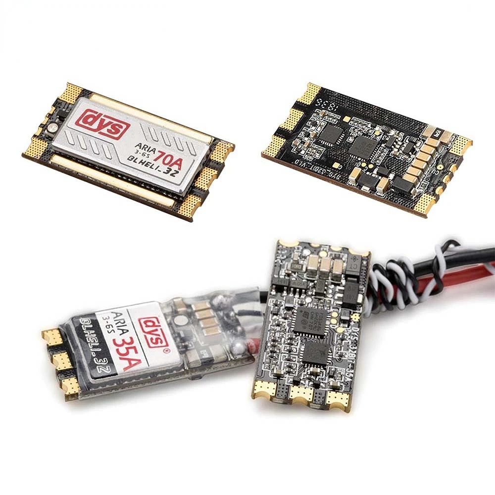 DYS 35A AM32 70A Brushless ESC RC Drone ESC 3-6S BLheli_32bit for ...