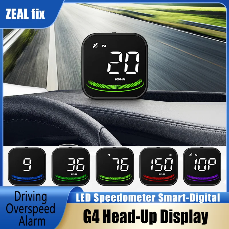 Eifer-Fix-G4-Head-Up-Display-Hud-KMH-Tacho-Smart-Digital-Alarm ...