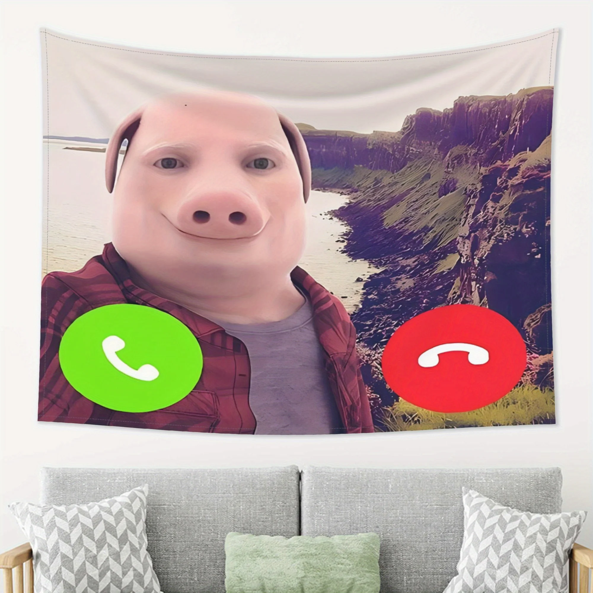 John Pork Portrait Tapestry: The Unexpected Wall Art That Transformed ...