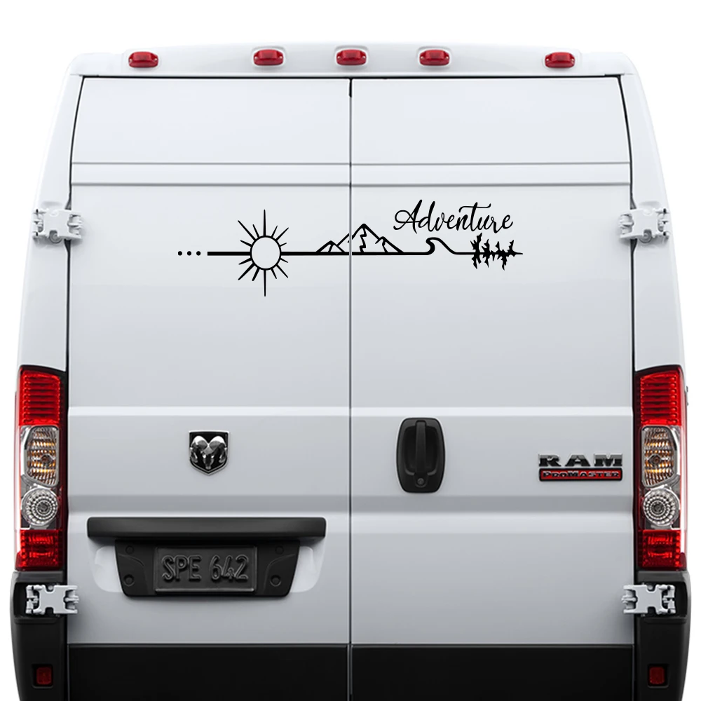 Car-Camping-Adventure-Vinyl-Sticker-For-Camper-Van-SUV-Motorhome ...